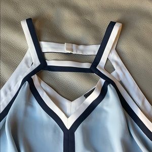 BCBGMaxAzria | Tops | Bcbg Tank And Baby Blue | Poshmark